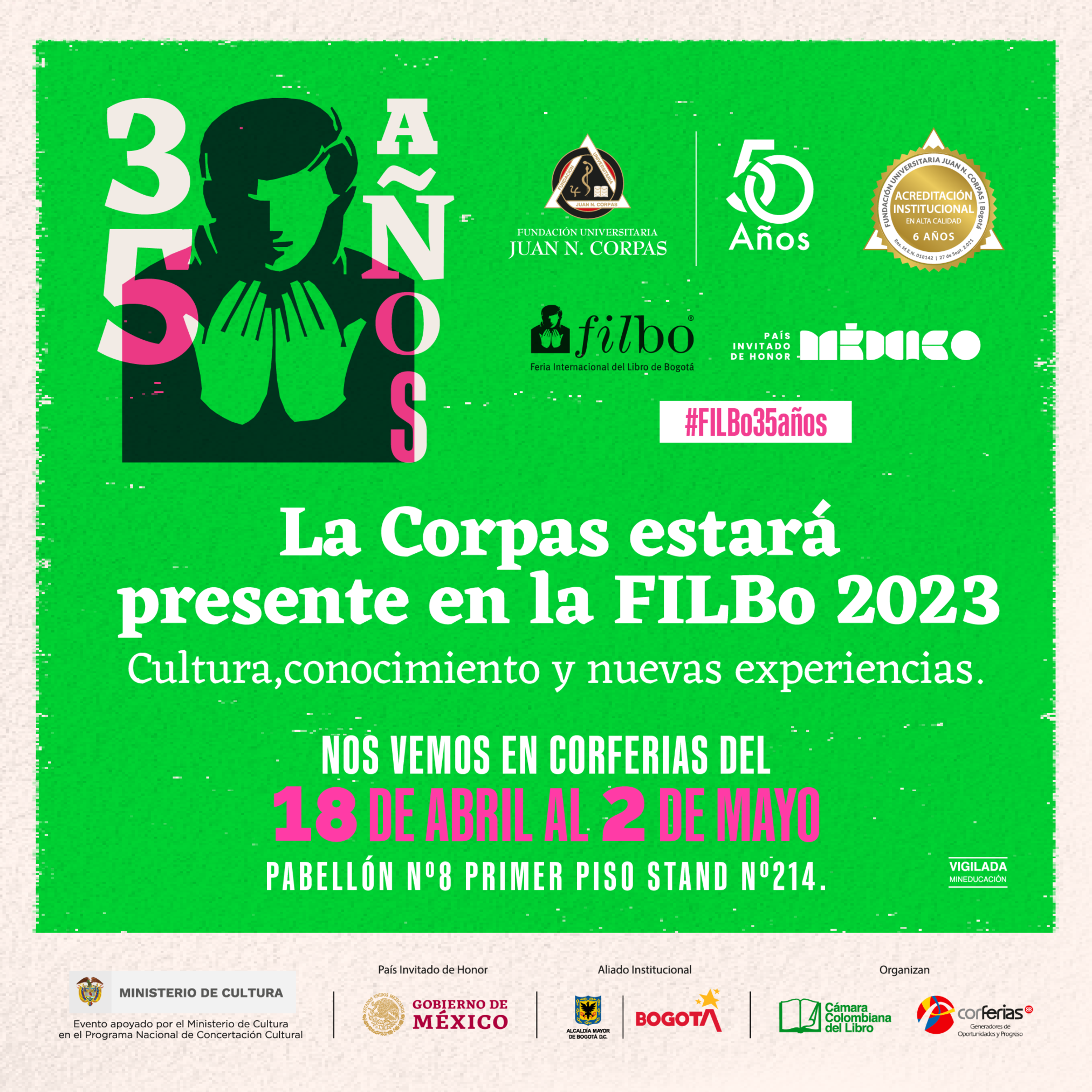 ¡La Corpas y su Fondo Editorial Corpista FEDICOR estarán presentes en ...