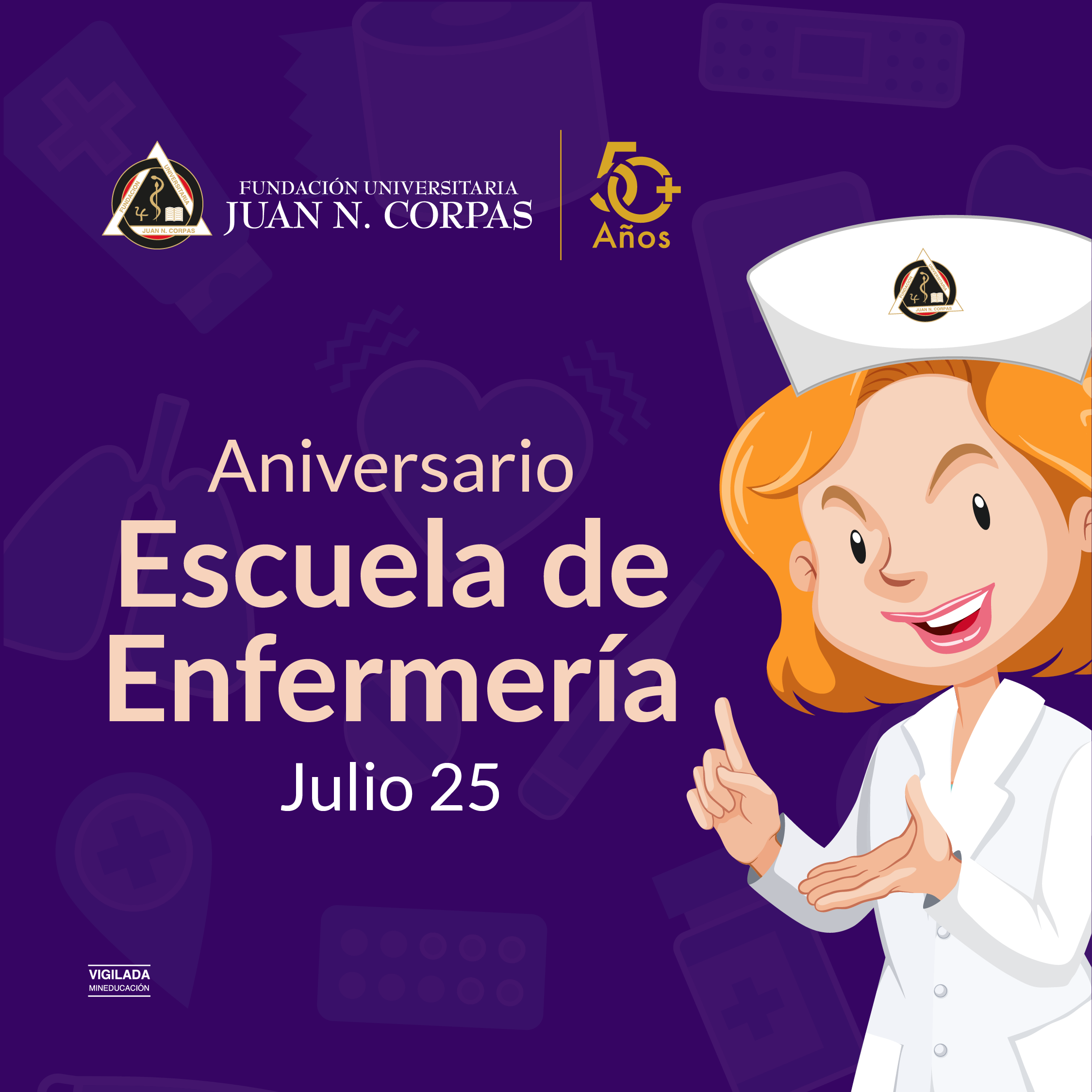 ¡Celebramos el 8vo Aniversario de la Escuela de Enfermería de la Corpas ...