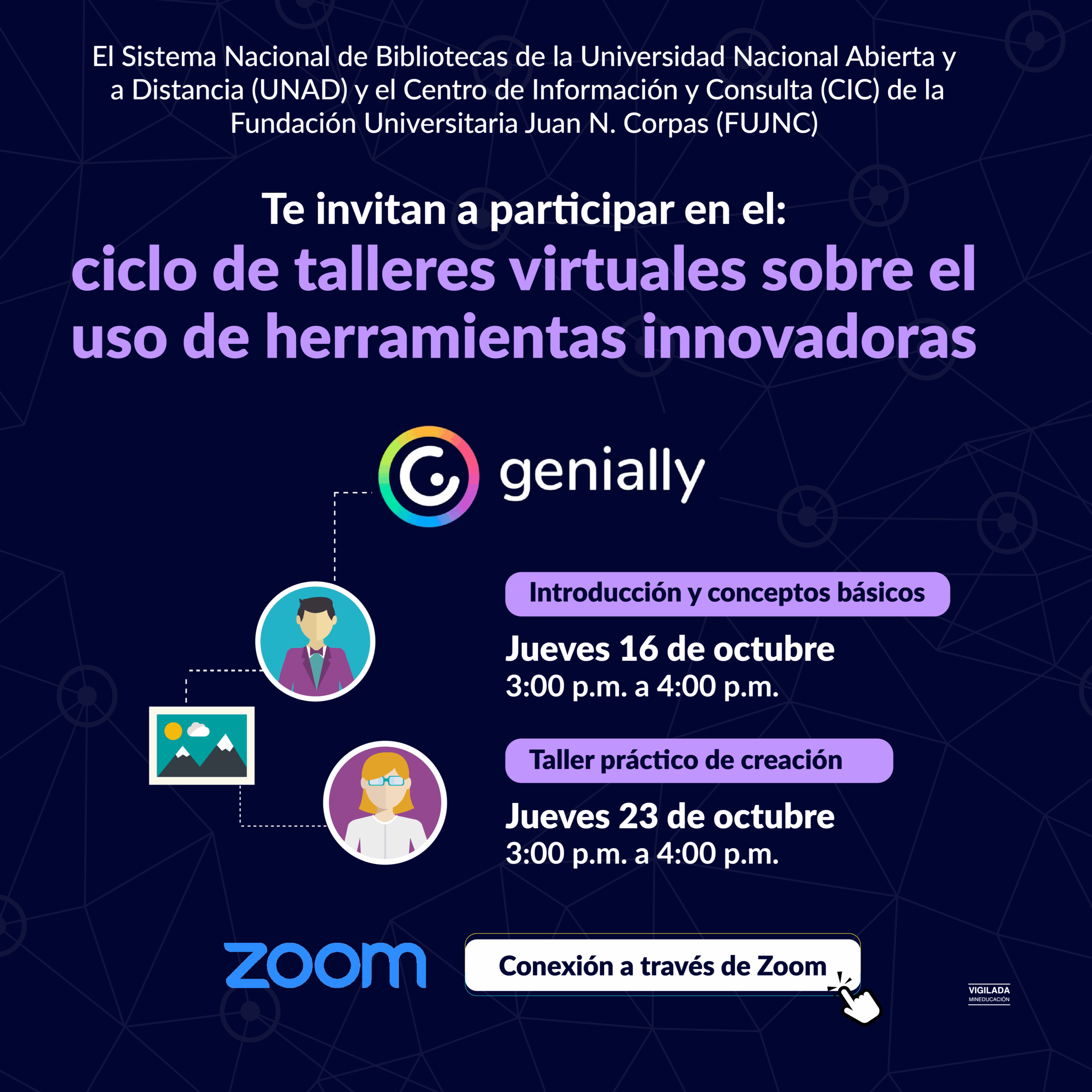Aprende a crear contenidos interactivos con Genially — Taller virtual ...